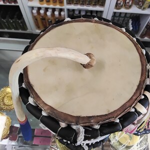 African Talking Drum With Stick / Ilu Gangan - Etsy