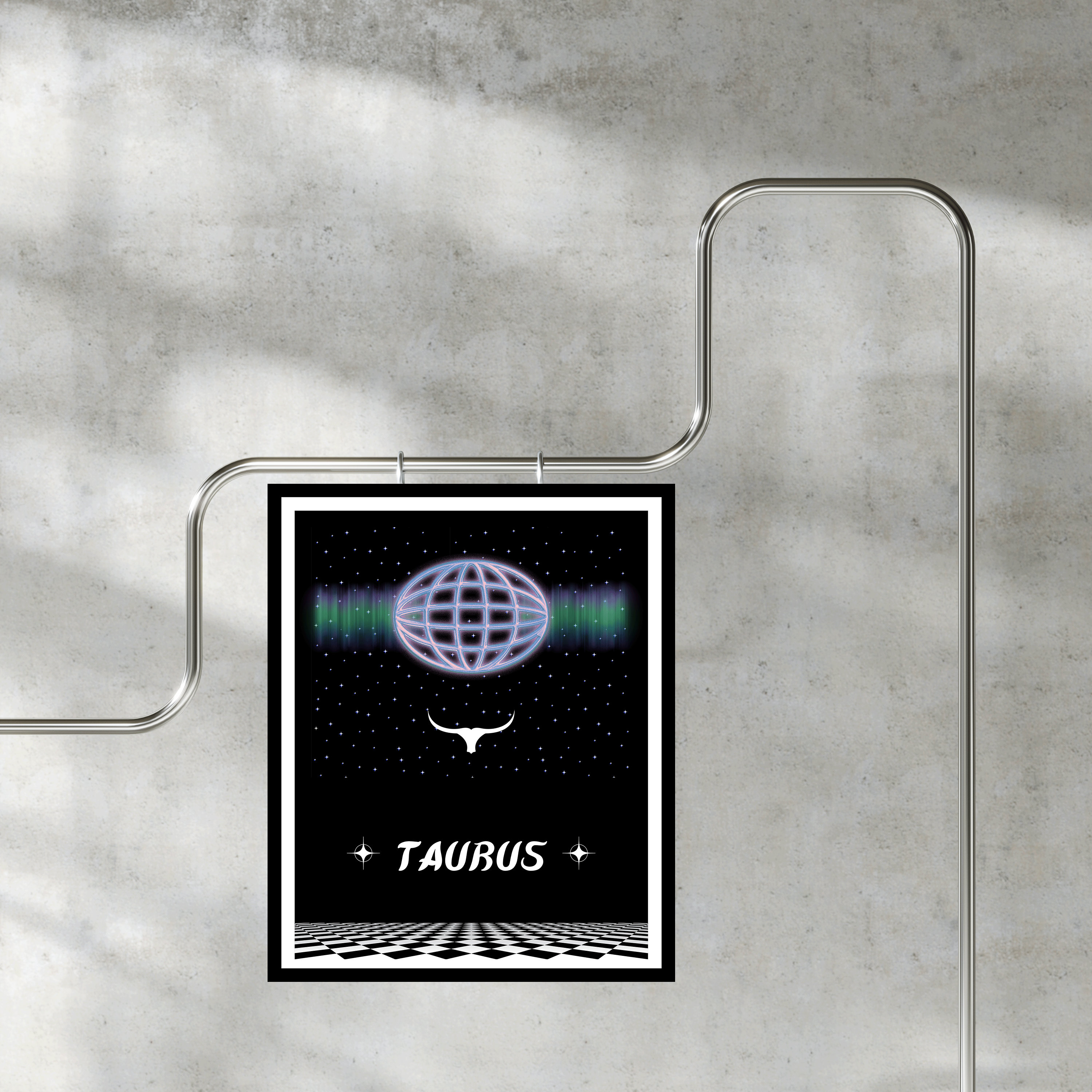 Taurus Art Print // Zodiac Sign Poster Gift // Space Wall Art - Etsy