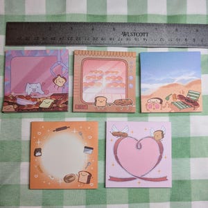 Bread Sticky Notes - Etsy