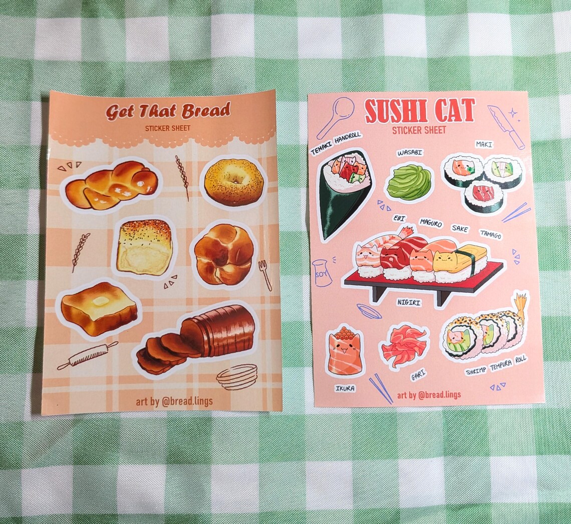 Sticker Sheets 5x7" - Etsy