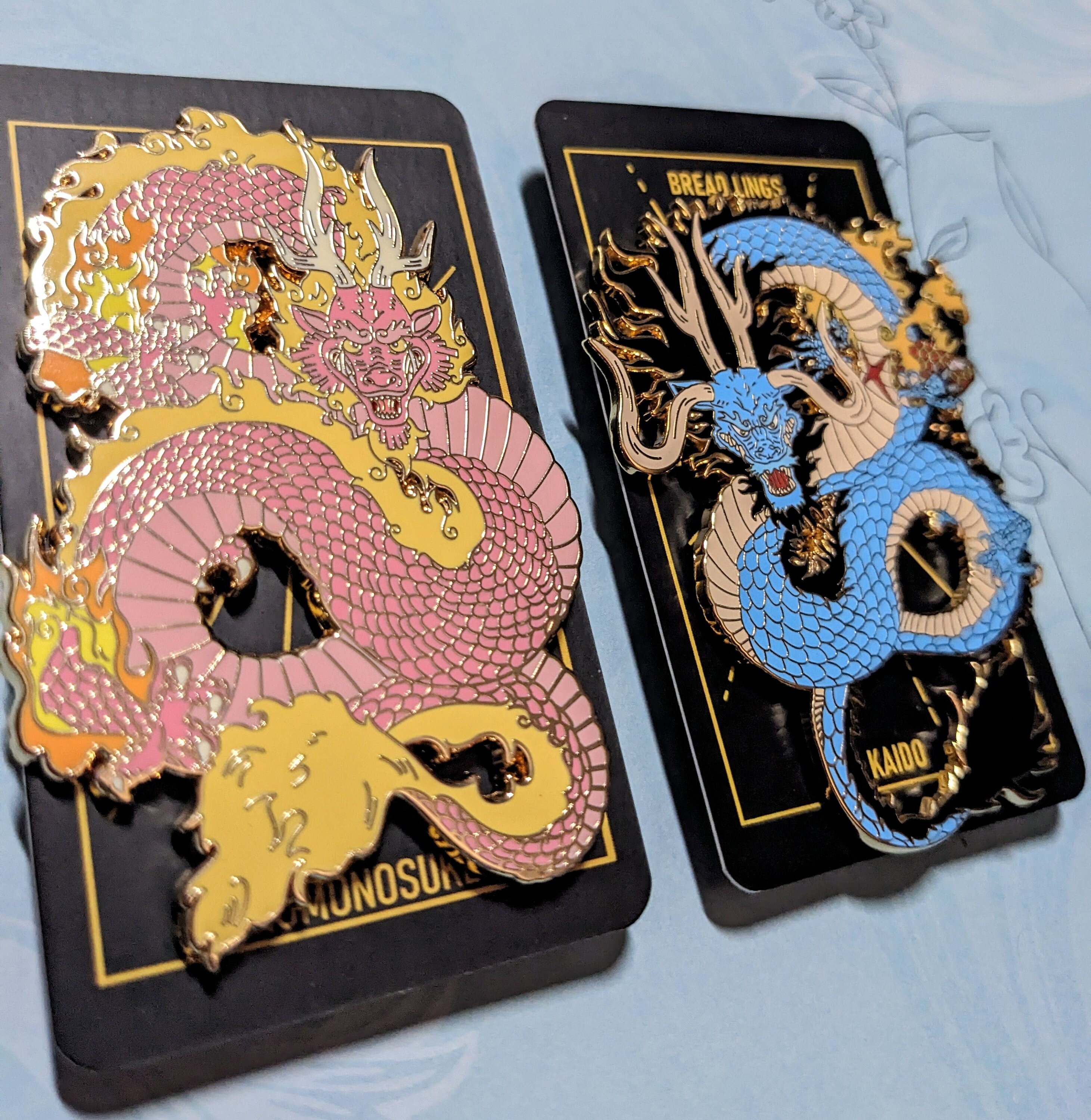 Kaido & Momo Enamel Pin 3.0" - Etsy