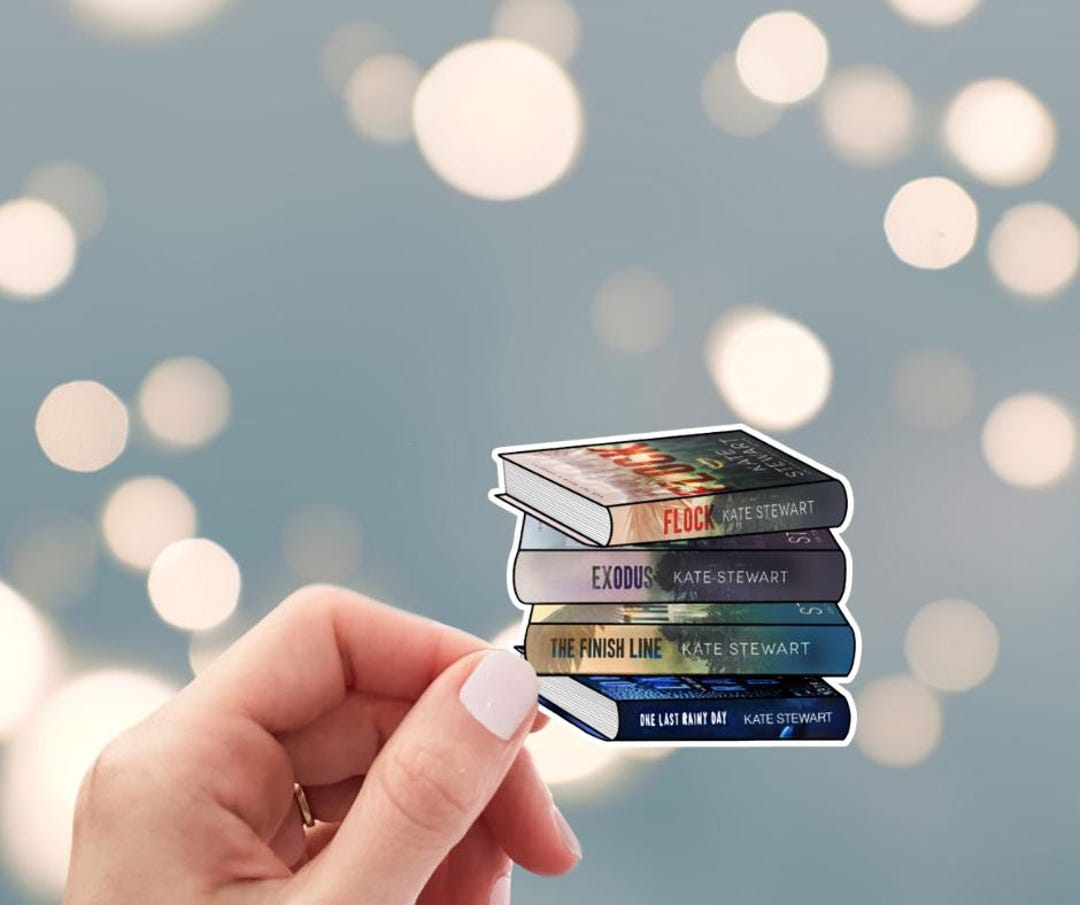 Ravenhood Book Series Stack Sticker, 3 Sizes to Choose From, Bookish ...