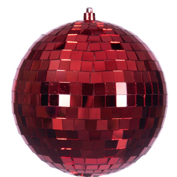 Red Ball Ornament - Etsy