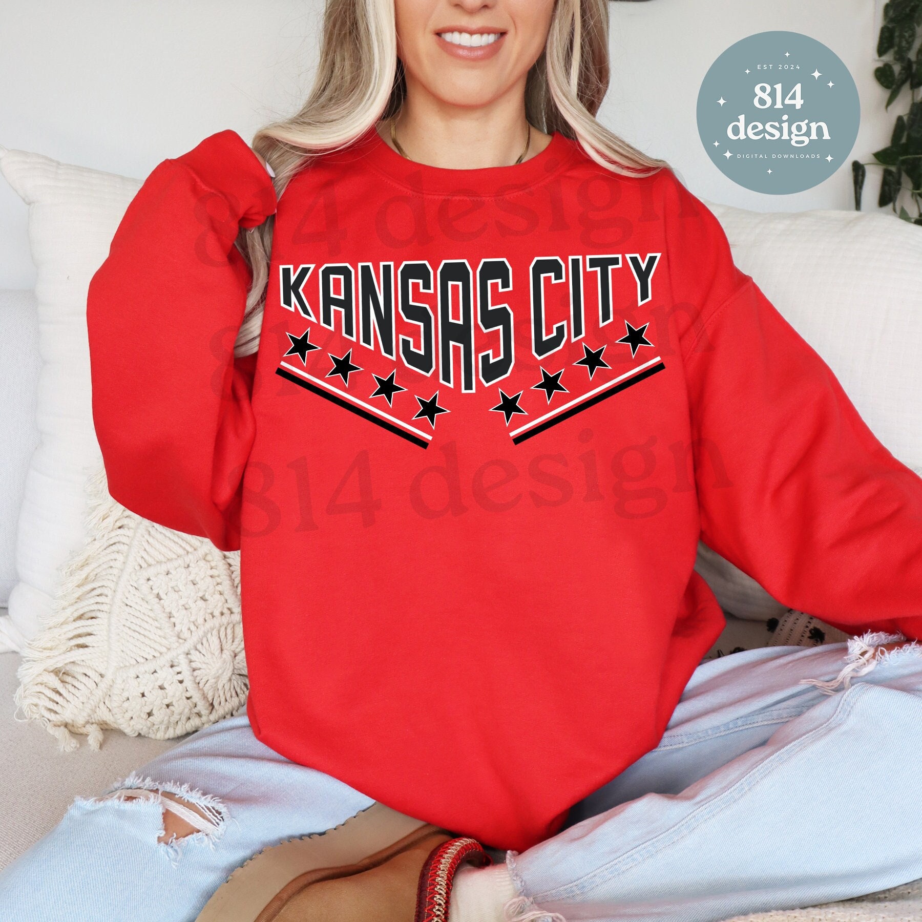 Kansas City Football Varsity Vintage PNG, Kelce Jpg, KC Retro Stars ...
