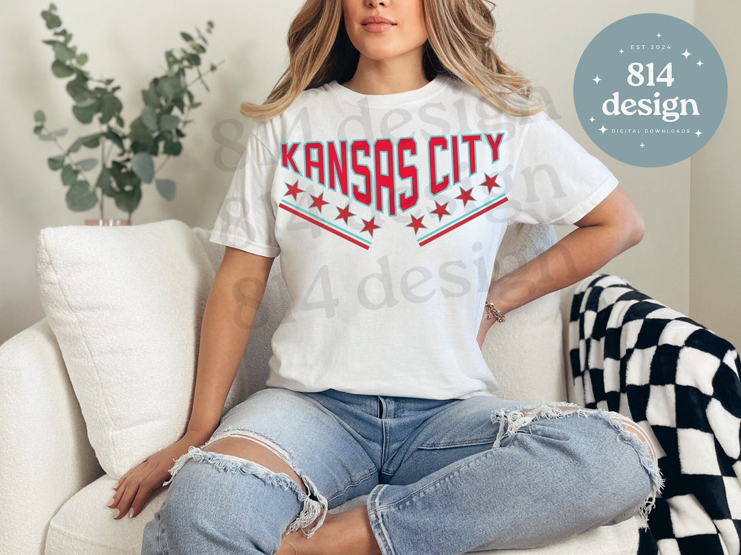 Kansas City Soccer Vintage Varsity Stars PNG, KC Soccer Retro Design ...