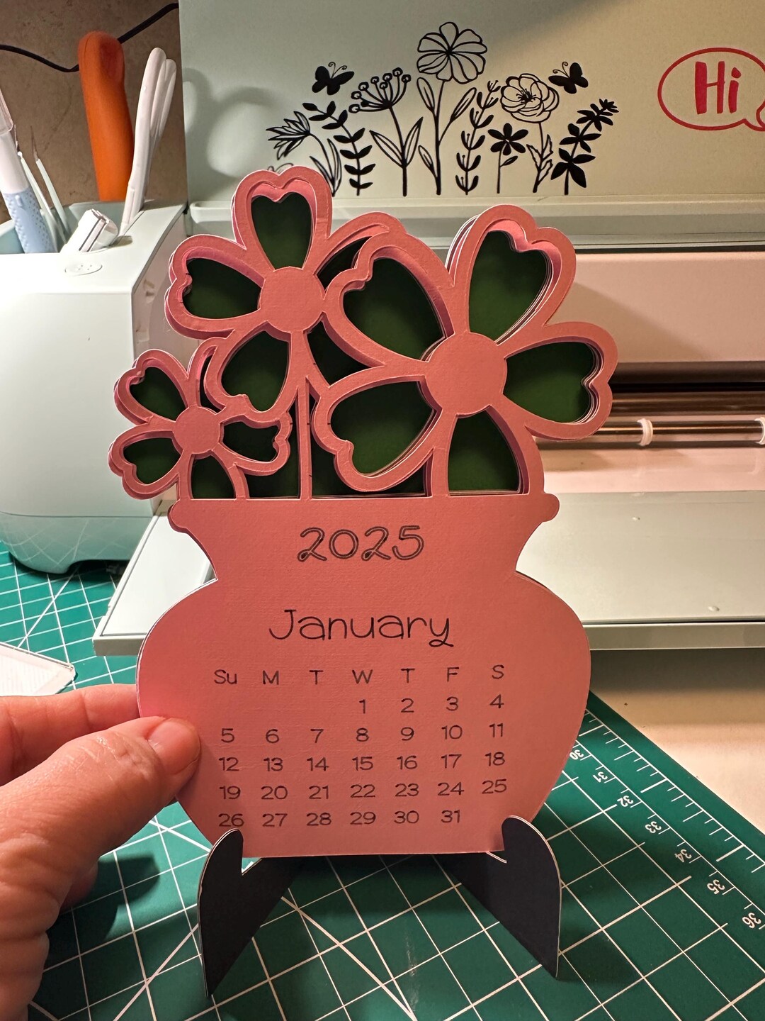 Desk Stacked Calendar - Etsy