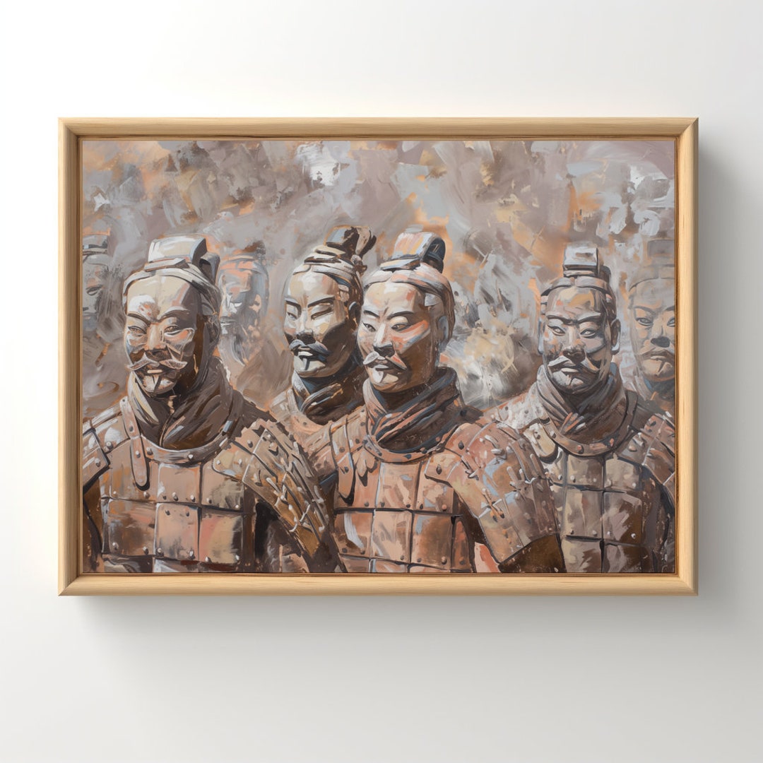 Terracotta Warriors Printable Artwork - Etsy