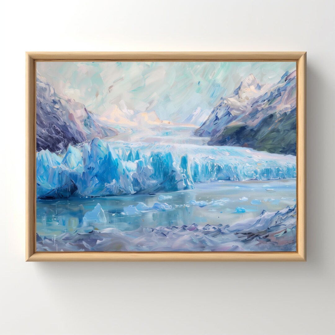 Perito Moreno Glacier Printable Artwork | Travel Art Print | Digital ...
