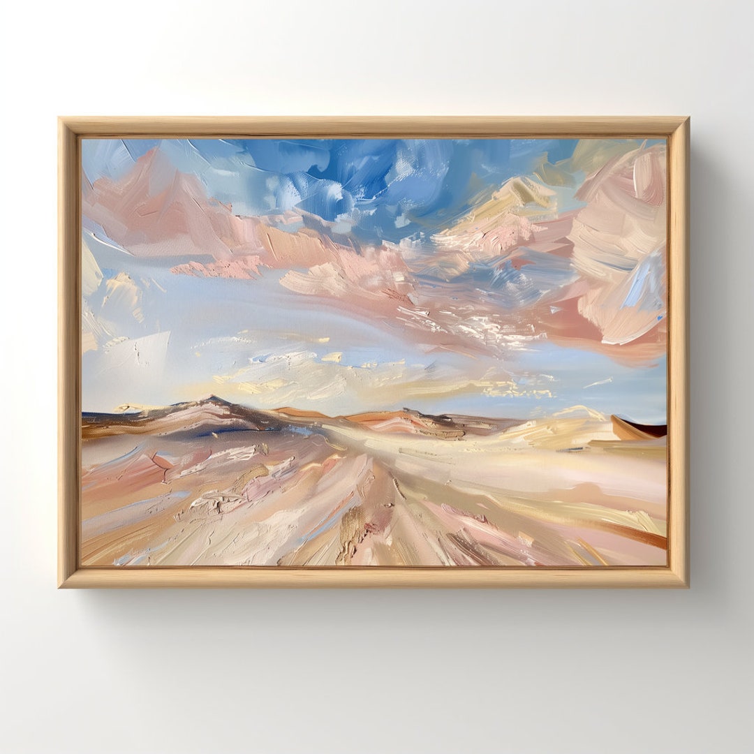 Sahara Desert Printable Artwork Travel Art Print Digital Download ...