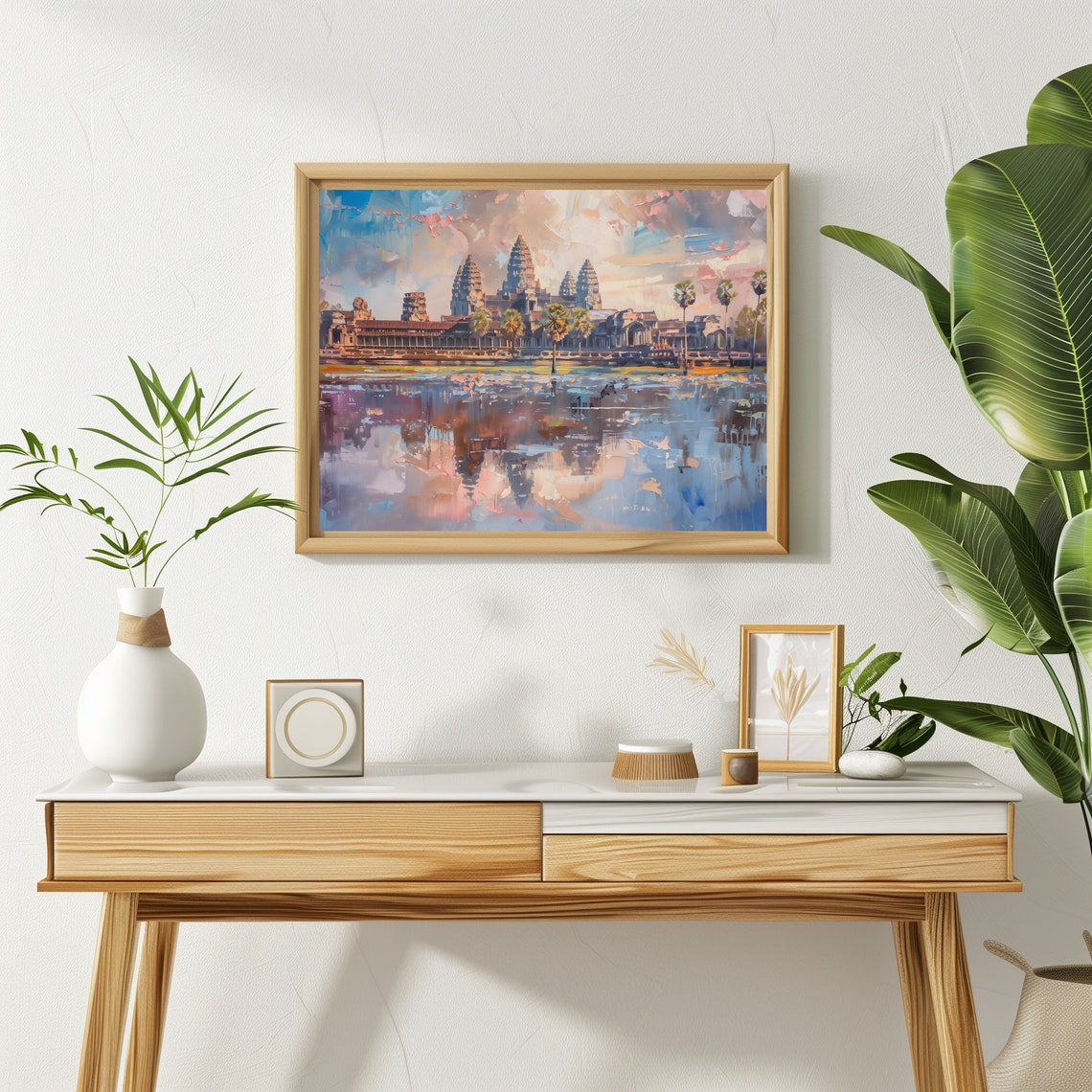 Angkor Wat Printable Art Work | Travel Art Print | Digital Download ...