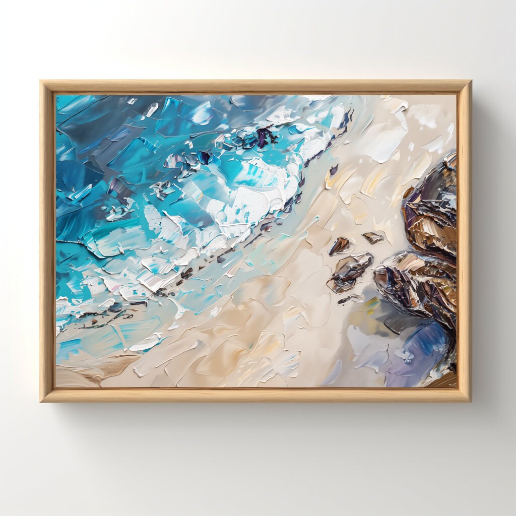 Printable Bondi Beach Artwork Travel Art Print Digital Download Iconic ...