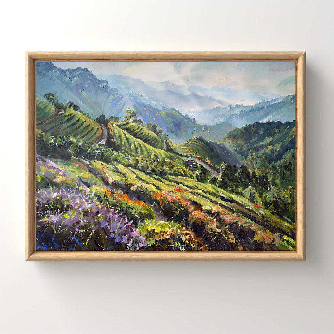 Cameron Highlands Printable Artwork Travel Art Print Digital Download ...