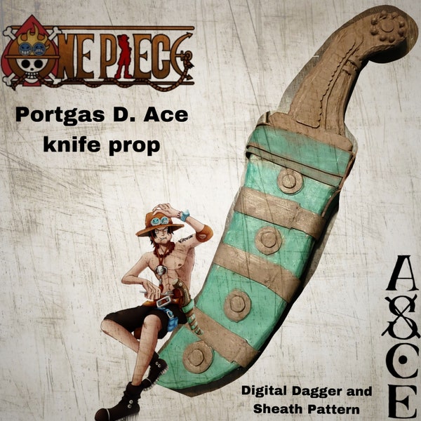 Portgas D Ace Knife - Etsy