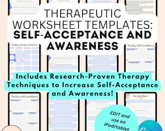 Burnout Recovery Mental Health Worksheet Canva Templates: Therapy ...