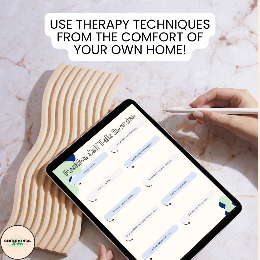Burnout Recovery Mental Health Worksheet Canva Templates: Therapy ...