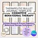 CBT Therapeutic Bullet Journal Canva Template CBT Therapy Worksheets ...