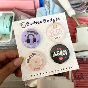 Stray Kids Button Packs - Etsy