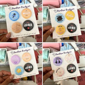 Stray Kids Button Packs - Etsy