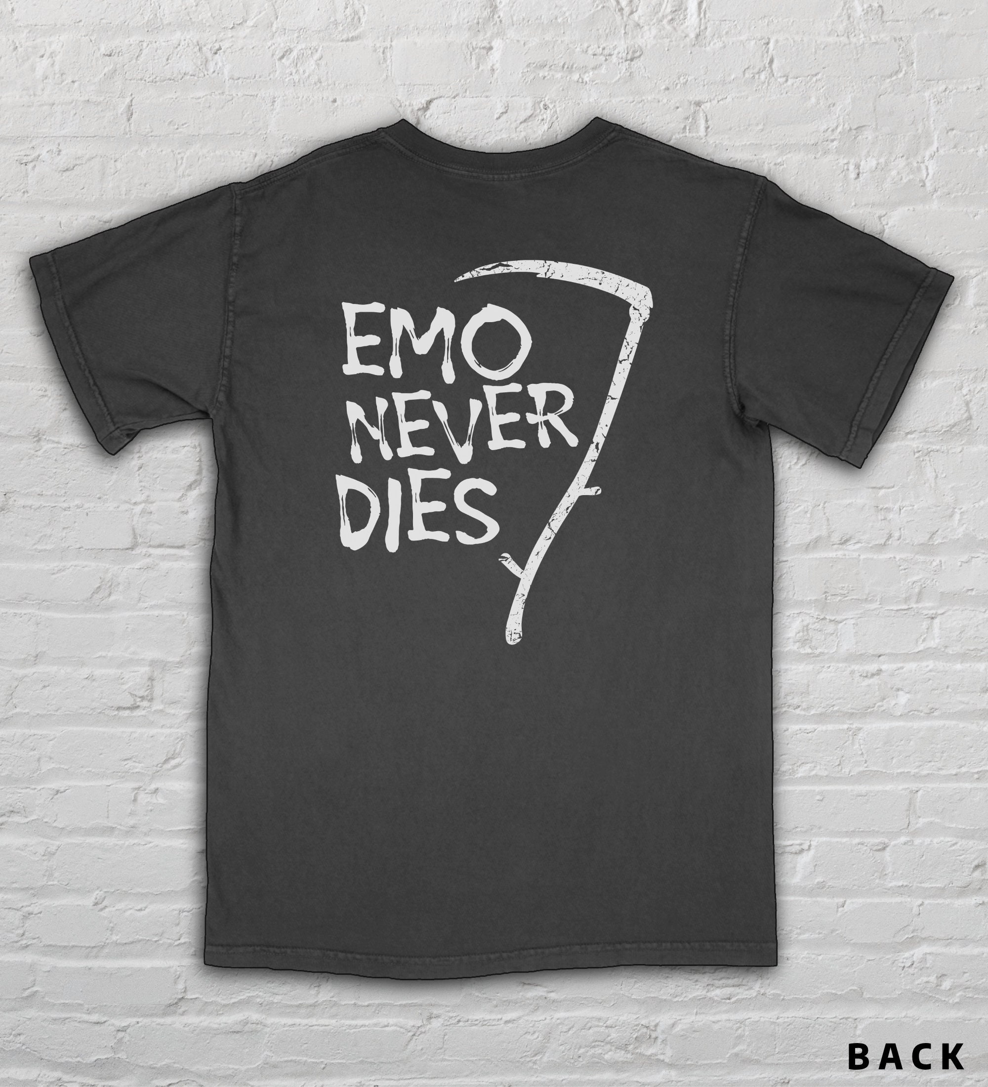 Fuck off / Emo Never Dies - Etsy