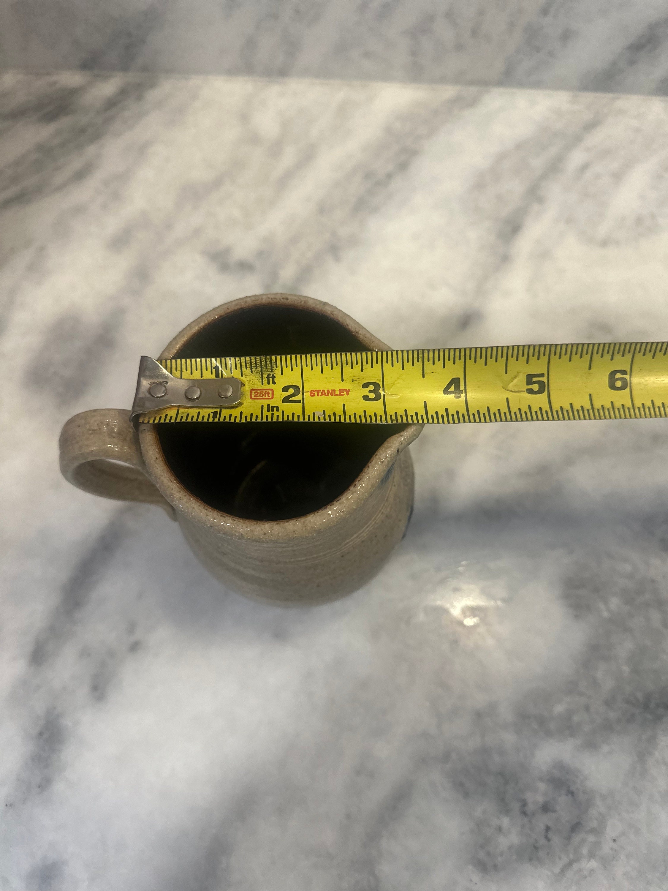 Rowe Pottery - Pitcher With Blue Bird Design - Cambridge, Wisconsin ...