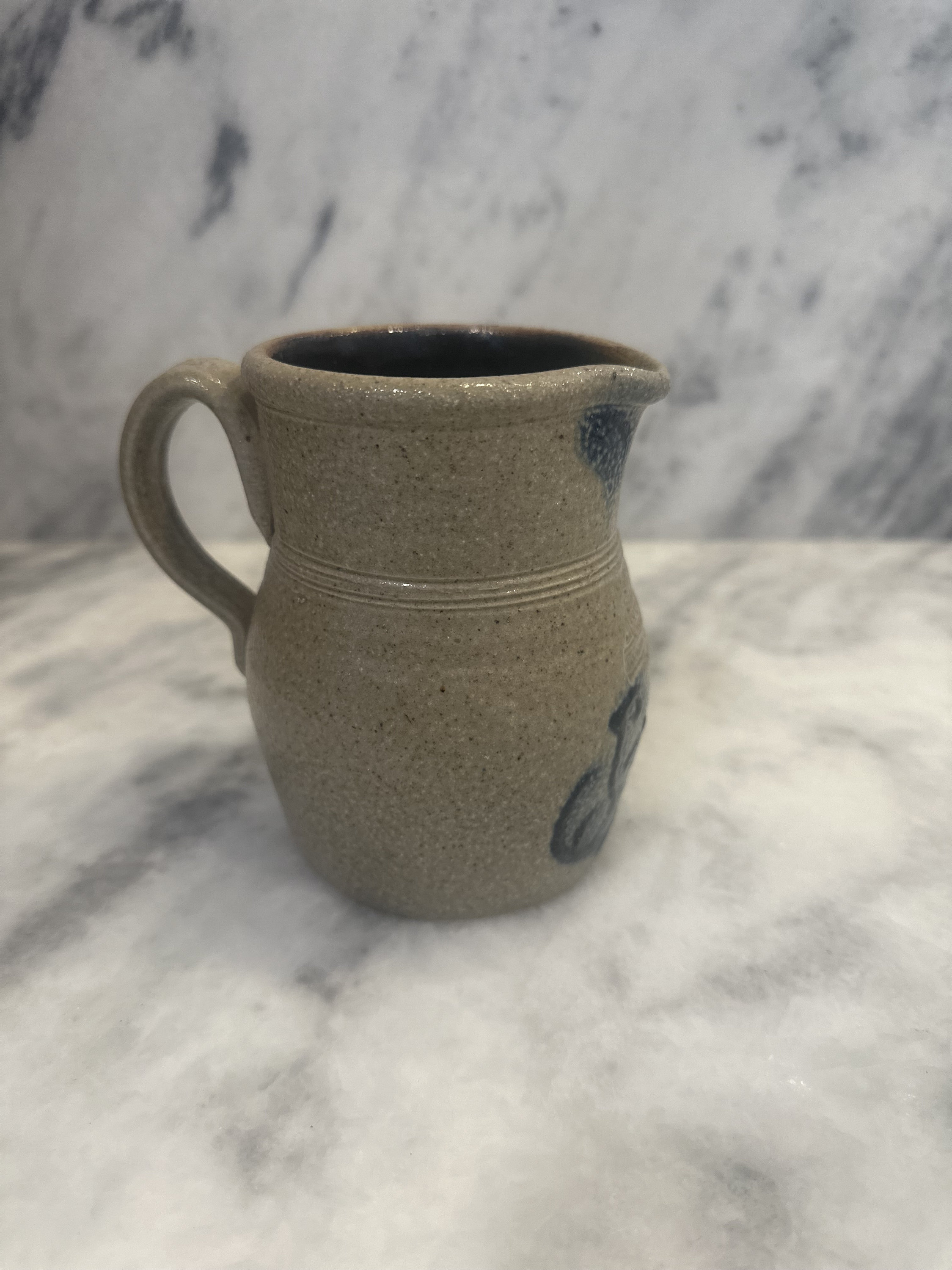 Rowe Pottery - Pitcher With Blue Bird Design - Cambridge, Wisconsin ...