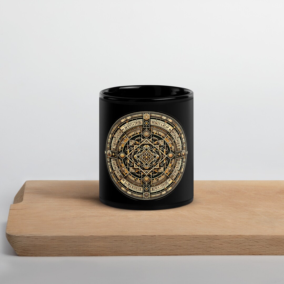 Discover the Past With This Ancient Geometry Mug Stylish and Functional ...