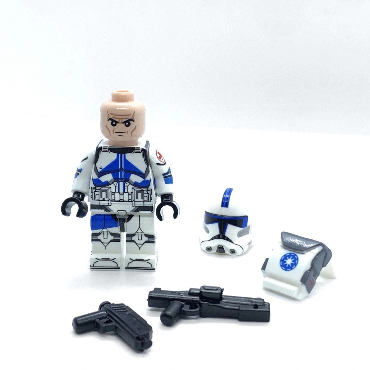 501st Arc Troopers Custom Minifigures Star Wars Blue Clone Wars ...