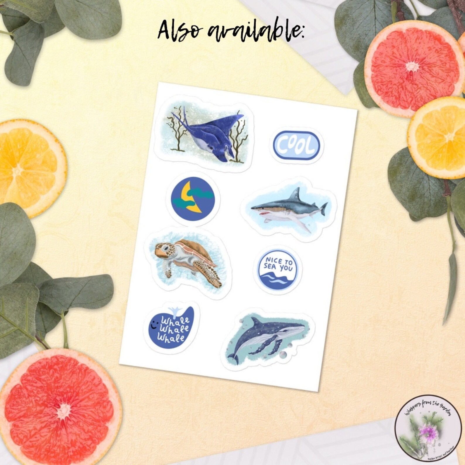 Vegetation Vixen Stickers, Bubble Free Stickers, Wattle Flowers ...