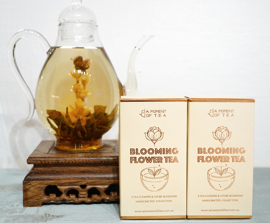 Blooming Flower Tea Gift Box/blooming Flower Tea/tea Ball/blooming Tea ...