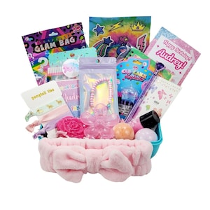 Personalized Glam Box, Tween Gift Box, Teen Gift Box, Spa Package ...