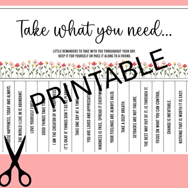 Take What You Need Sign - Etsy