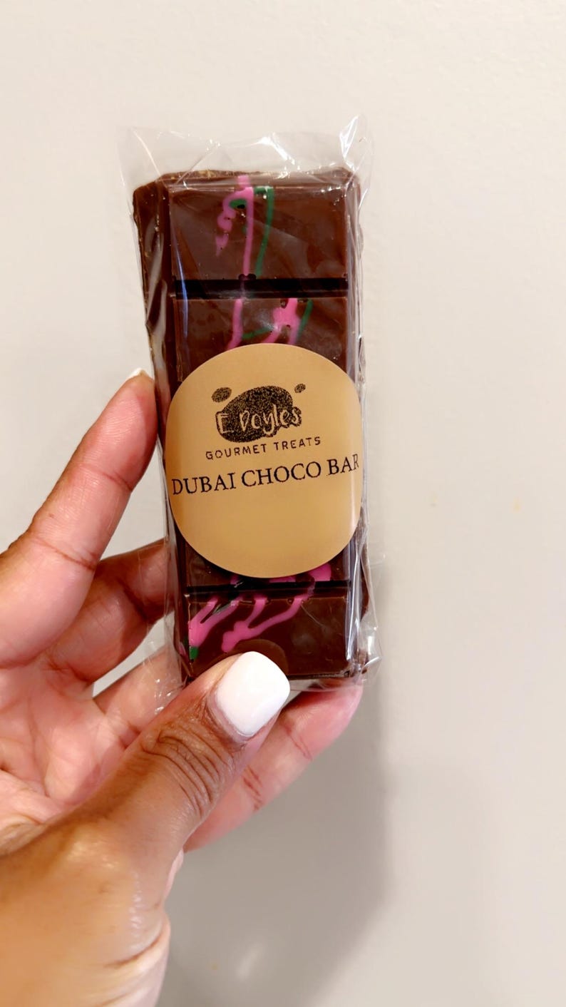 Dubai Choco Bar - Etsy