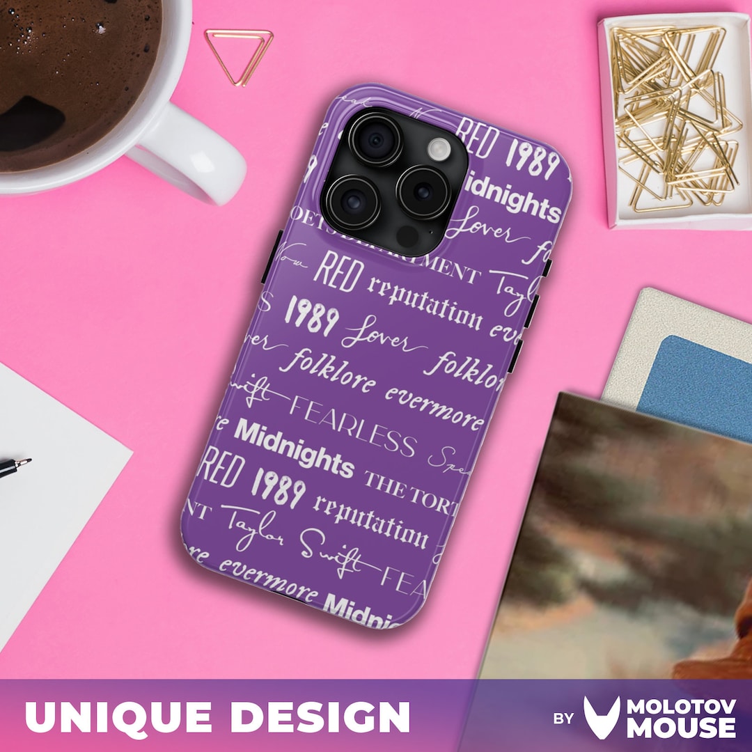 Taylor Swift Albums Tough iPhone Case Taylor Swift Phone Case taylor's ...