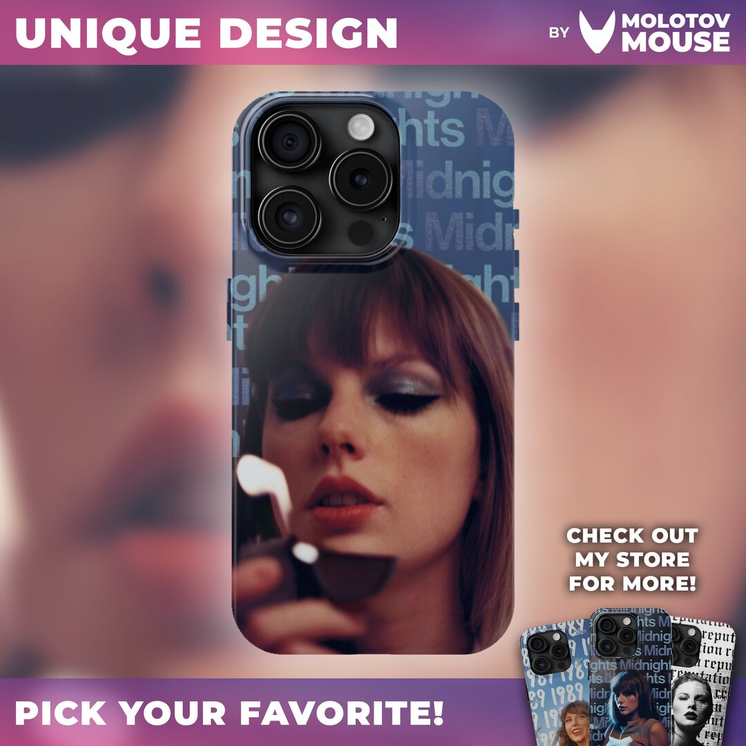 Taylor Swift MIDNIGHTS alt Design Tough iPhone Case Taylor Swift Merch ...