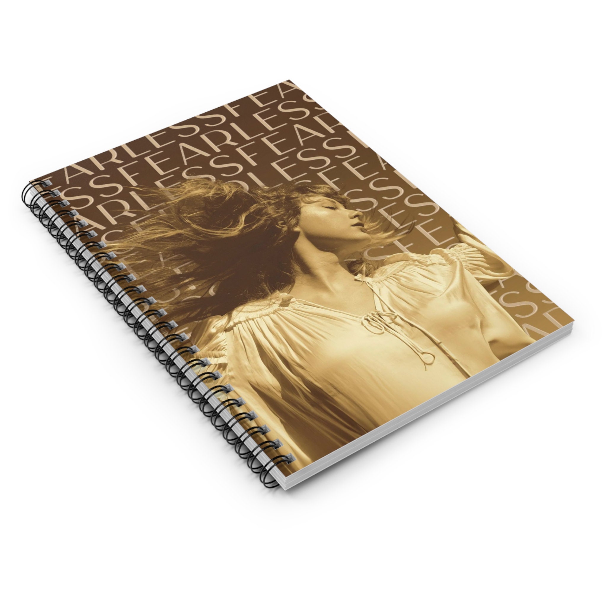 FEARLESS Taylor Swift Journal Spiral Bound Notebook Taylor Swift Merch ...