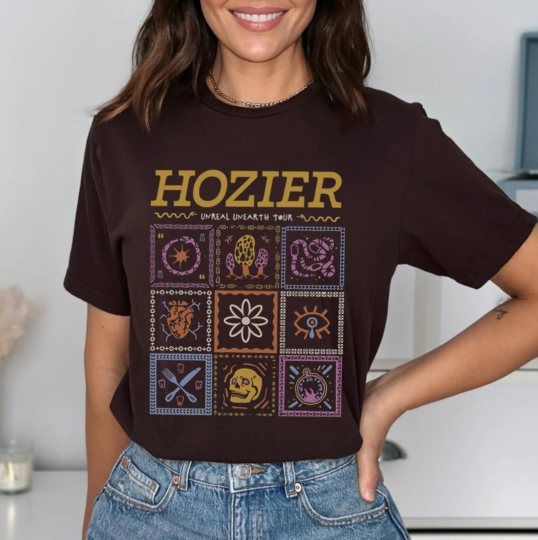 Vintage Hozier Unreal Unearth Tour Shirt, Sirius Black Vintage ...