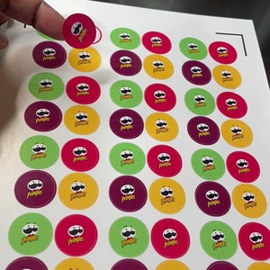 Pringle Stickers | Good for Custom Pringle Favors | Digital Download ...