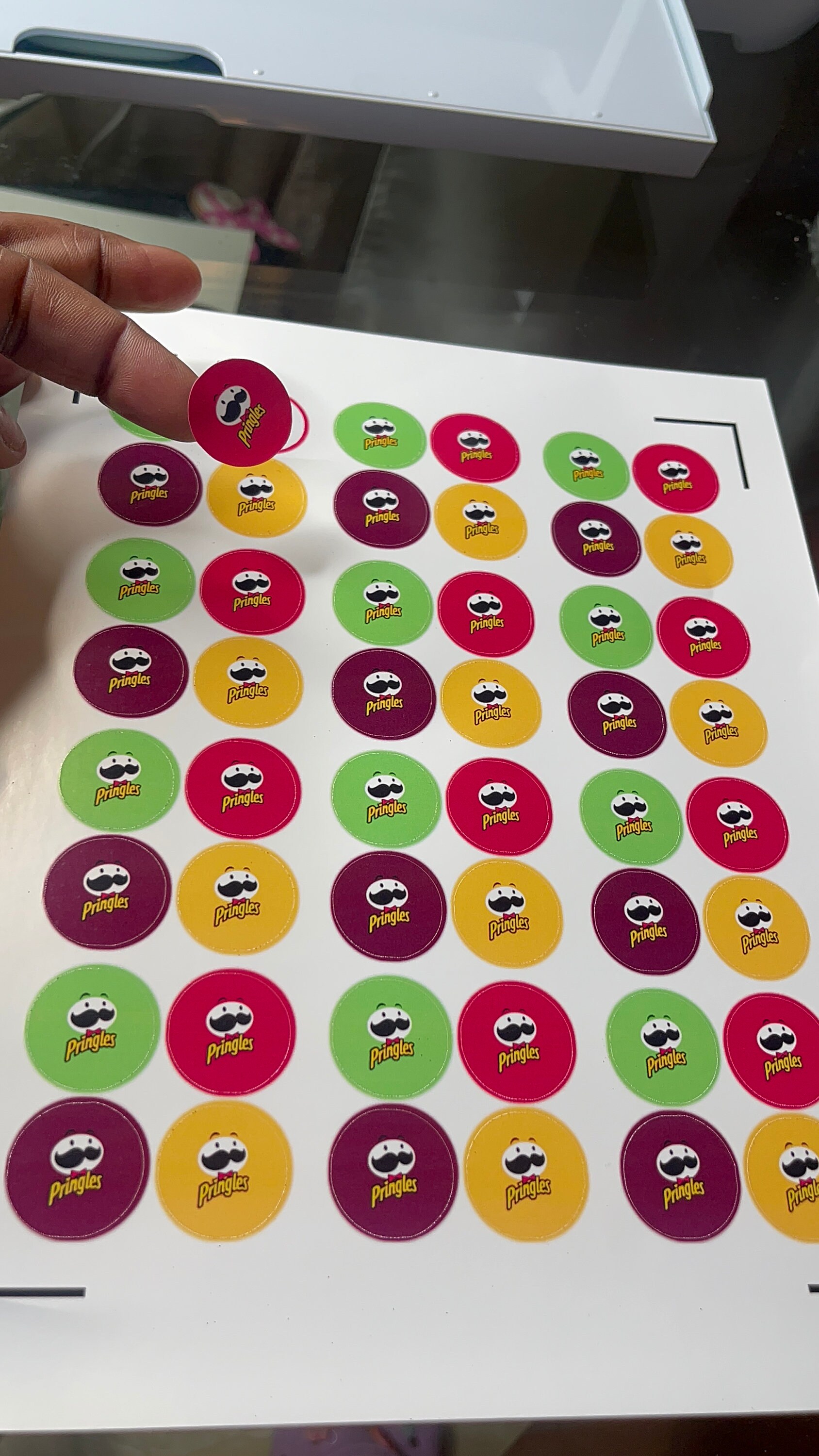 Pringle Stickers Good for Custom Pringle Favors Digital Download ...