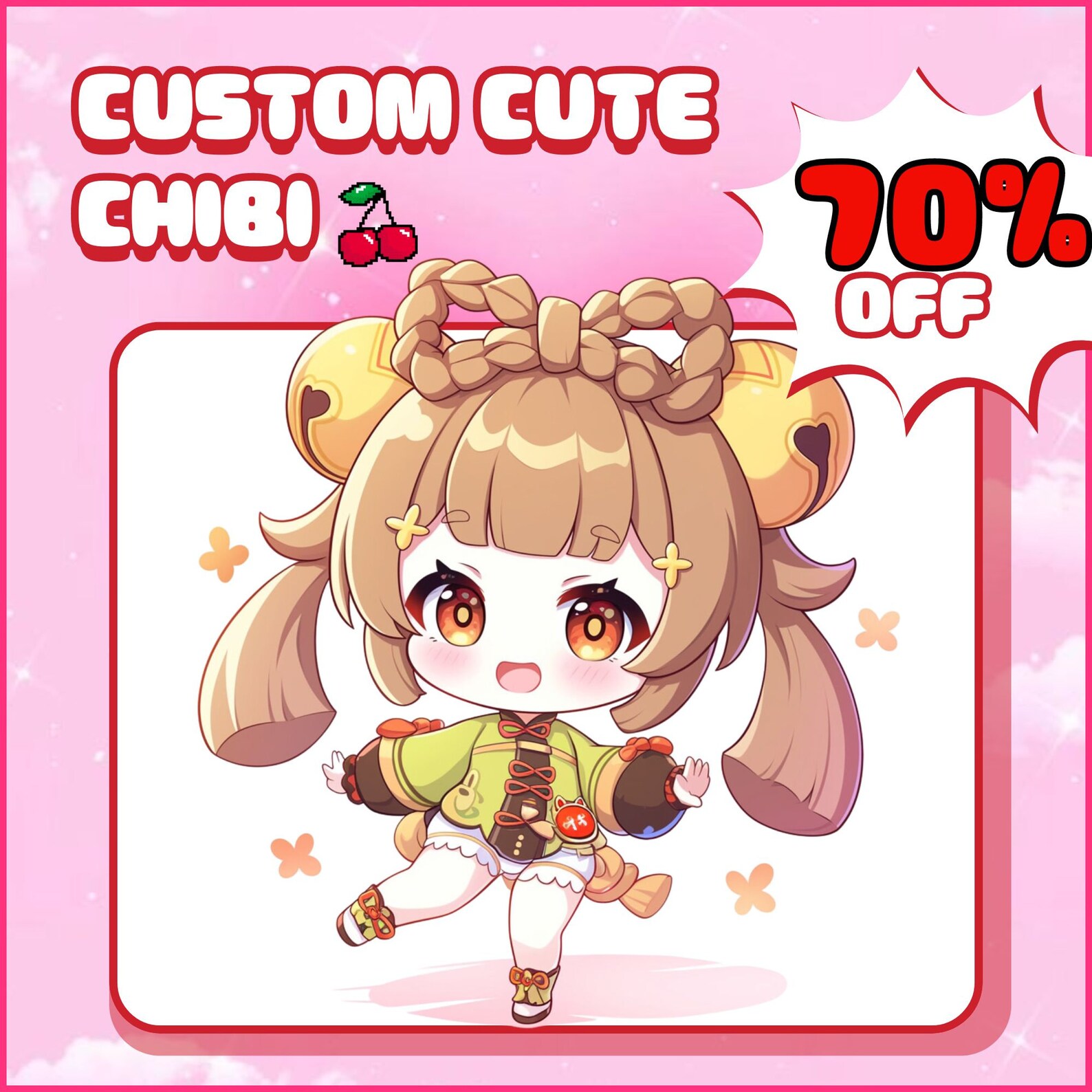 Custom Cute Chibi Chibi Character Chibi Fanart Chibi Anime Style Cute ...