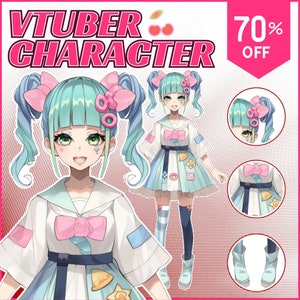 Custom Vtuber Model Live2d Commission Vtuber Design Vtuber Vtuber ...