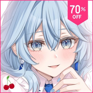 Custom Anime PFP, Profile Icon, Profile Picture, Vtuber Pfp, Pfp ...