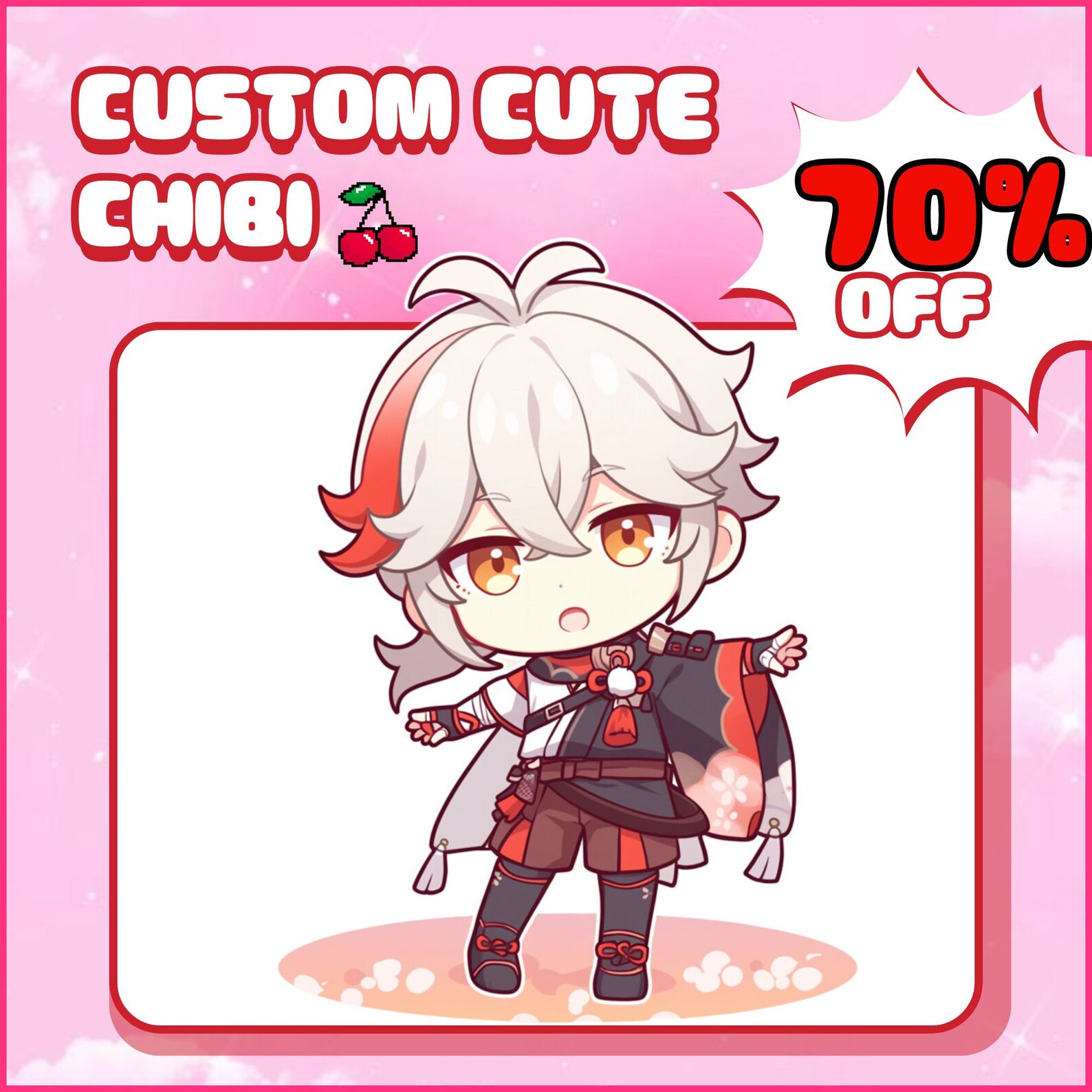 Custom Cute Chibi Chibi Character Chibi Fanart Chibi Anime Style Cute ...