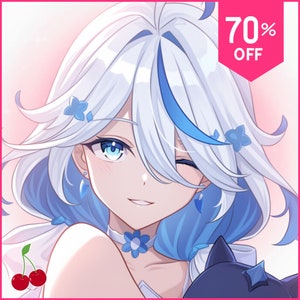 Custom Anime PFP, Profile Icon, Profile Picture, Vtuber Pfp, Pfp ...