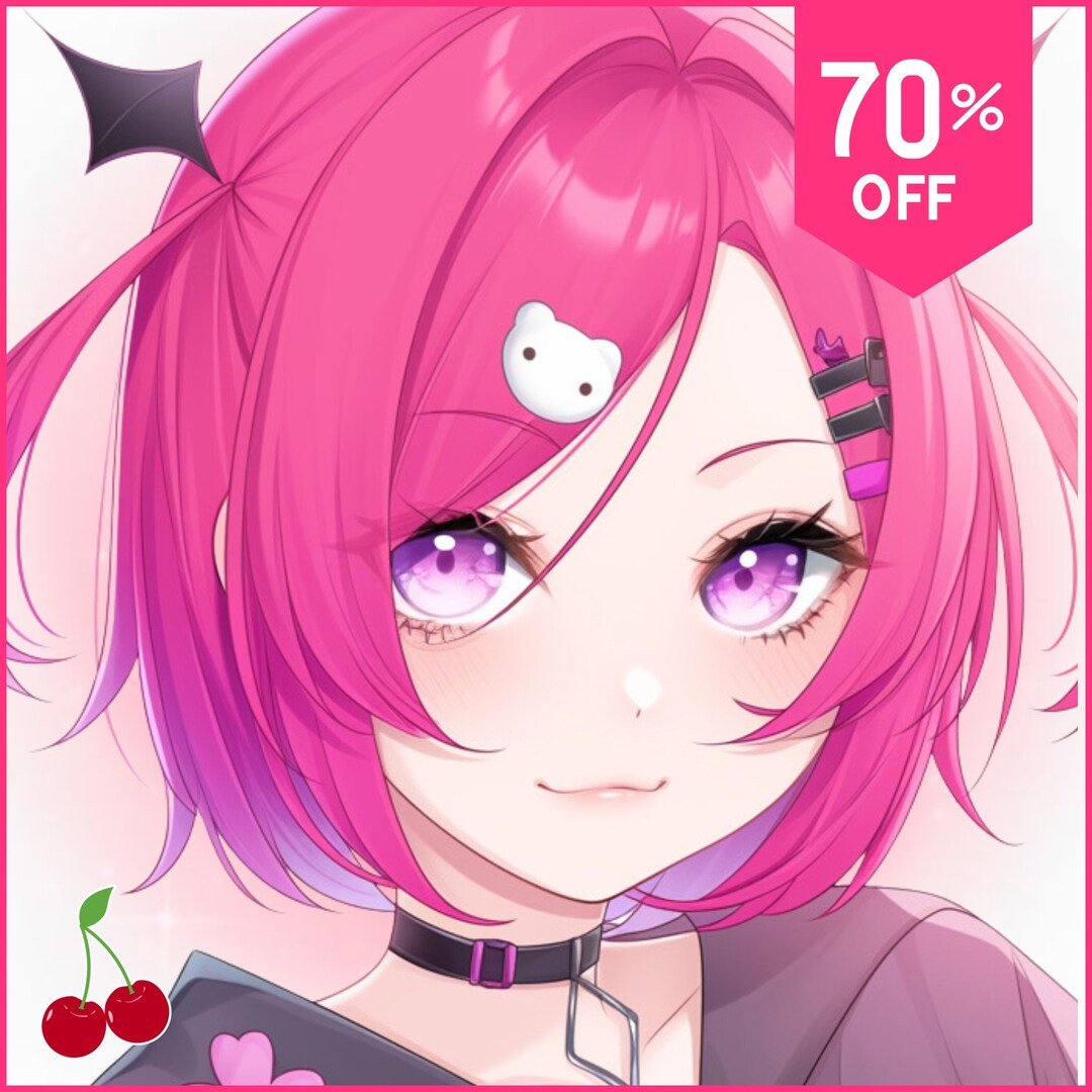 Custom Anime PFP, Profile Icon, Profile Picture, Vtuber Pfp, Pfp ...