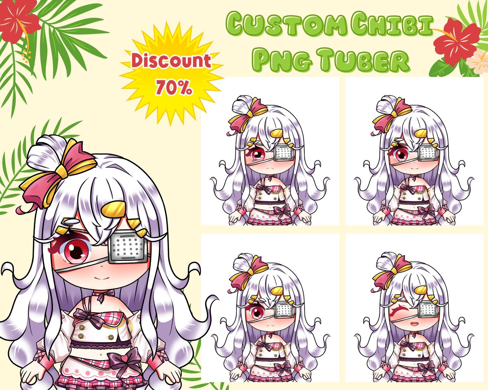Anime PNG Tuber Chibi PNG Tuber PNG Tuber Live 2D Cute Png Tuber - Etsy UK