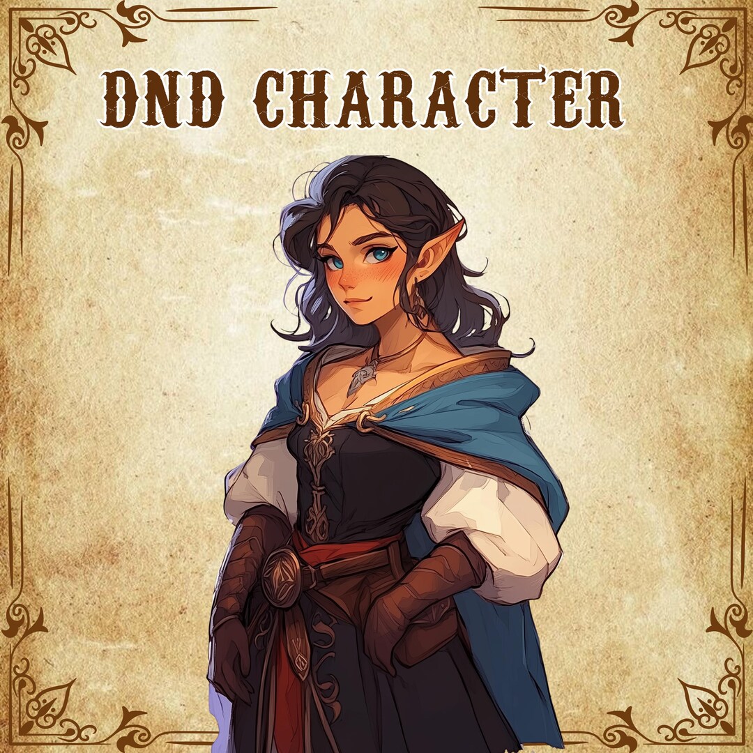 Custom DND Character, Dungeons and Dragons, Cartoon Character, Game ...