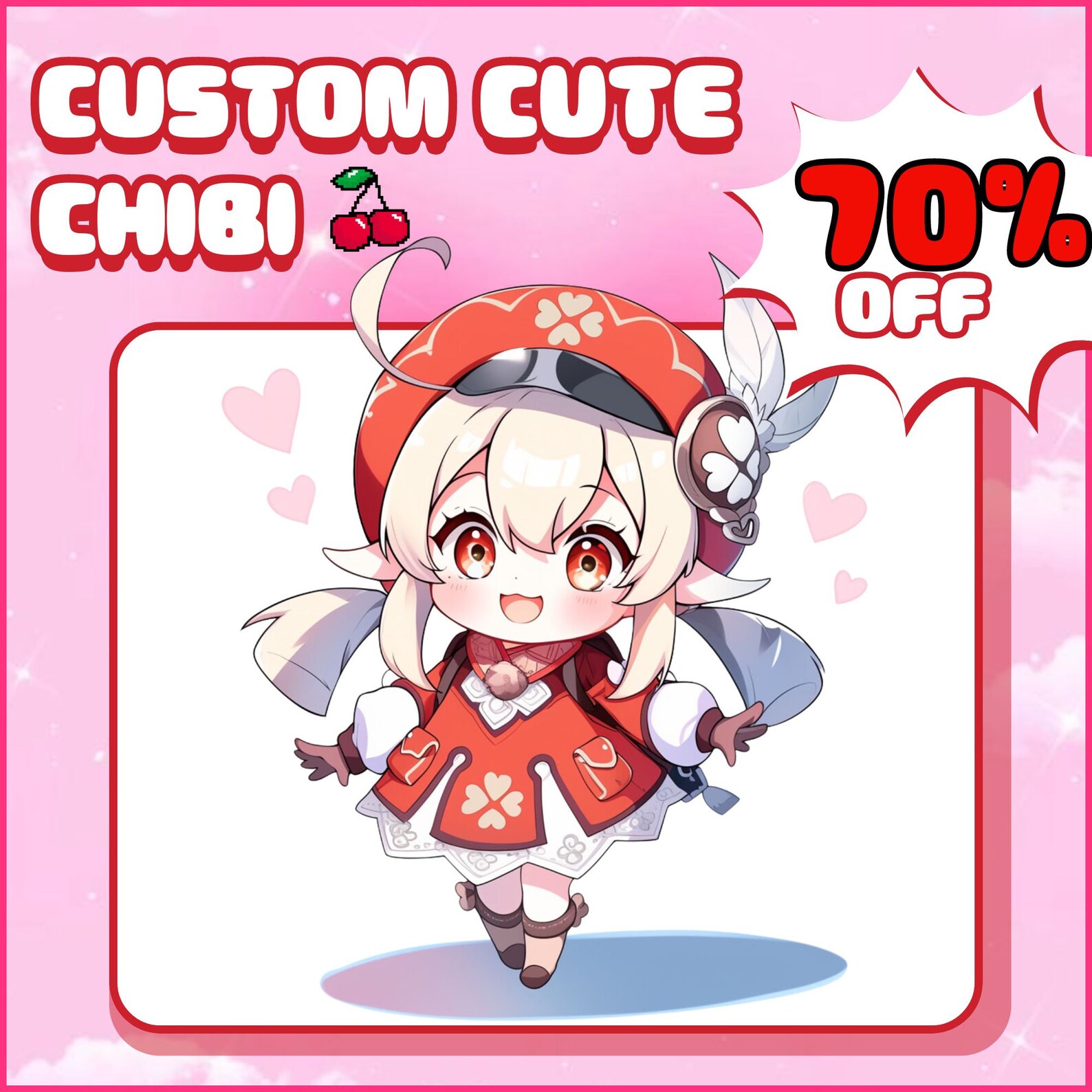 Custom Cute Chibi Chibi Character Chibi Fanart Chibi Anime Style Cute ...