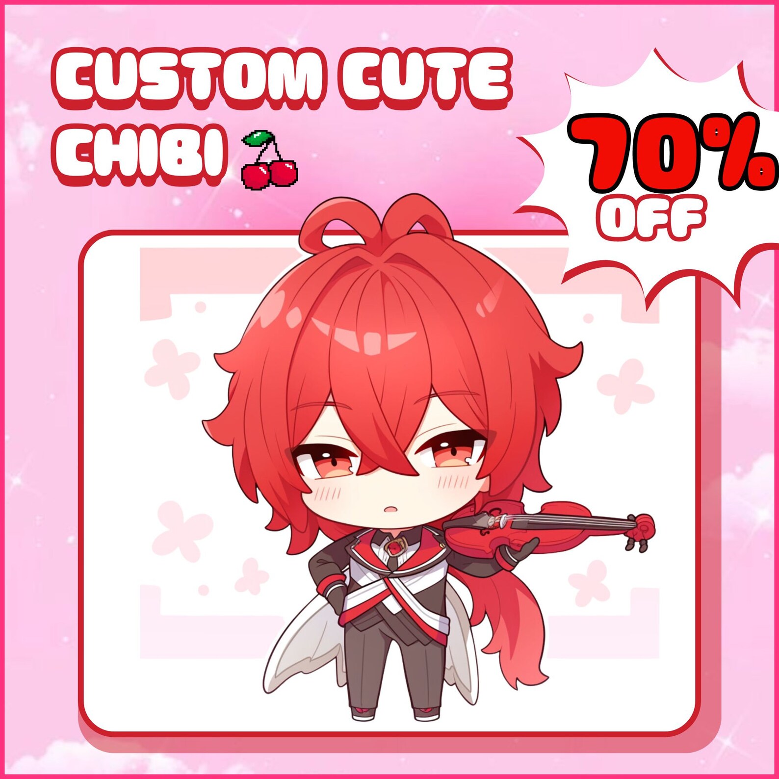Custom Cute Chibi Chibi Character Chibi Fanart Chibi Anime Style Cute ...