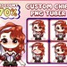 Anime PNG Tuber Chibi PNG Tuber PNG Tuber Live 2D Cute Png Tuber - Etsy