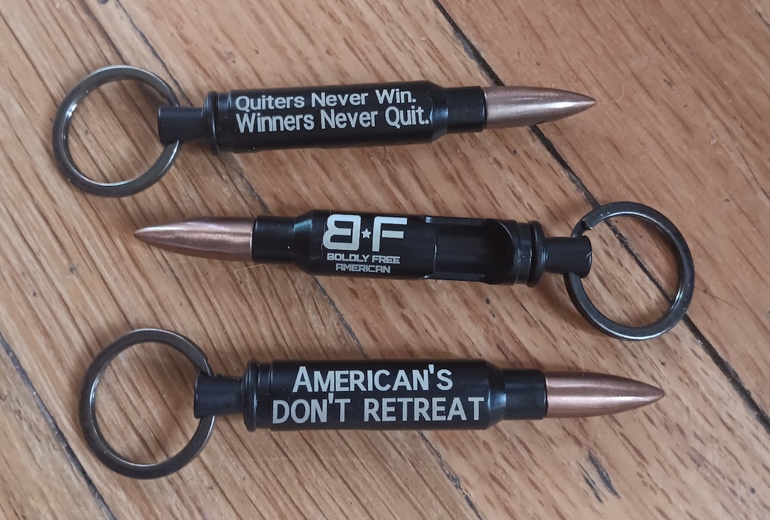 Customized Bullet Keychain and Bottle Opener - Etsy